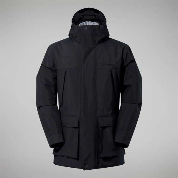 Berghaus Breccan Ins. Parka Jet Black Mantel und Parka im Camp4 kaufen