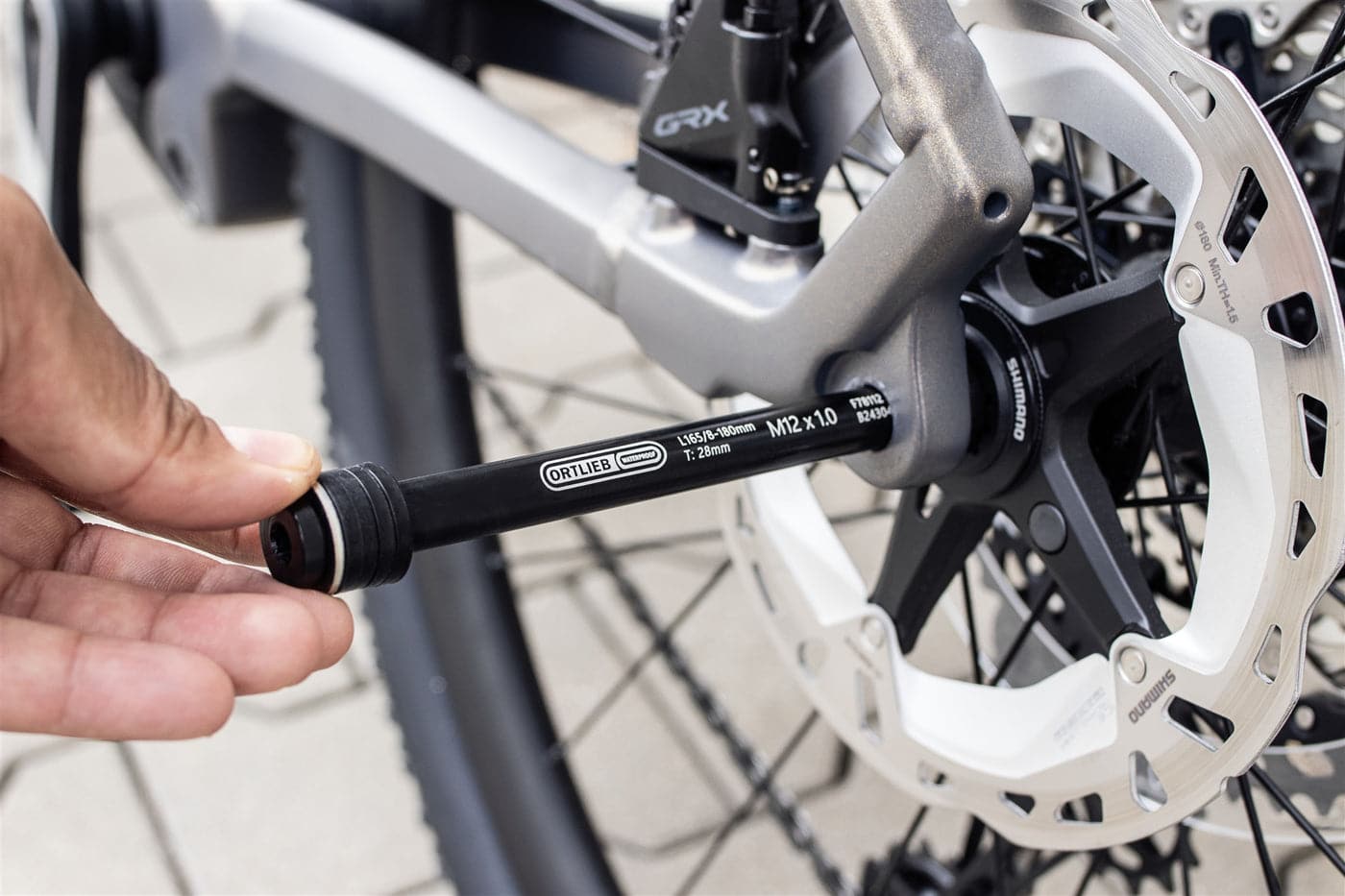 Ortlieb Quick Rack Thru Axle M6 Connector 1 mm Reisetasche im Camp4 kaufen