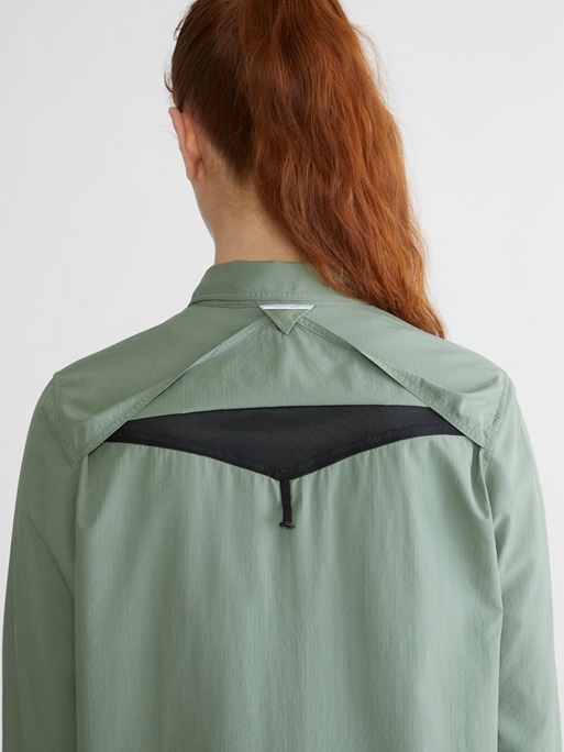 Klättermusen Syn LS Shirt W Thistle Blue Hemden, Shirts & T-Shirts im ...