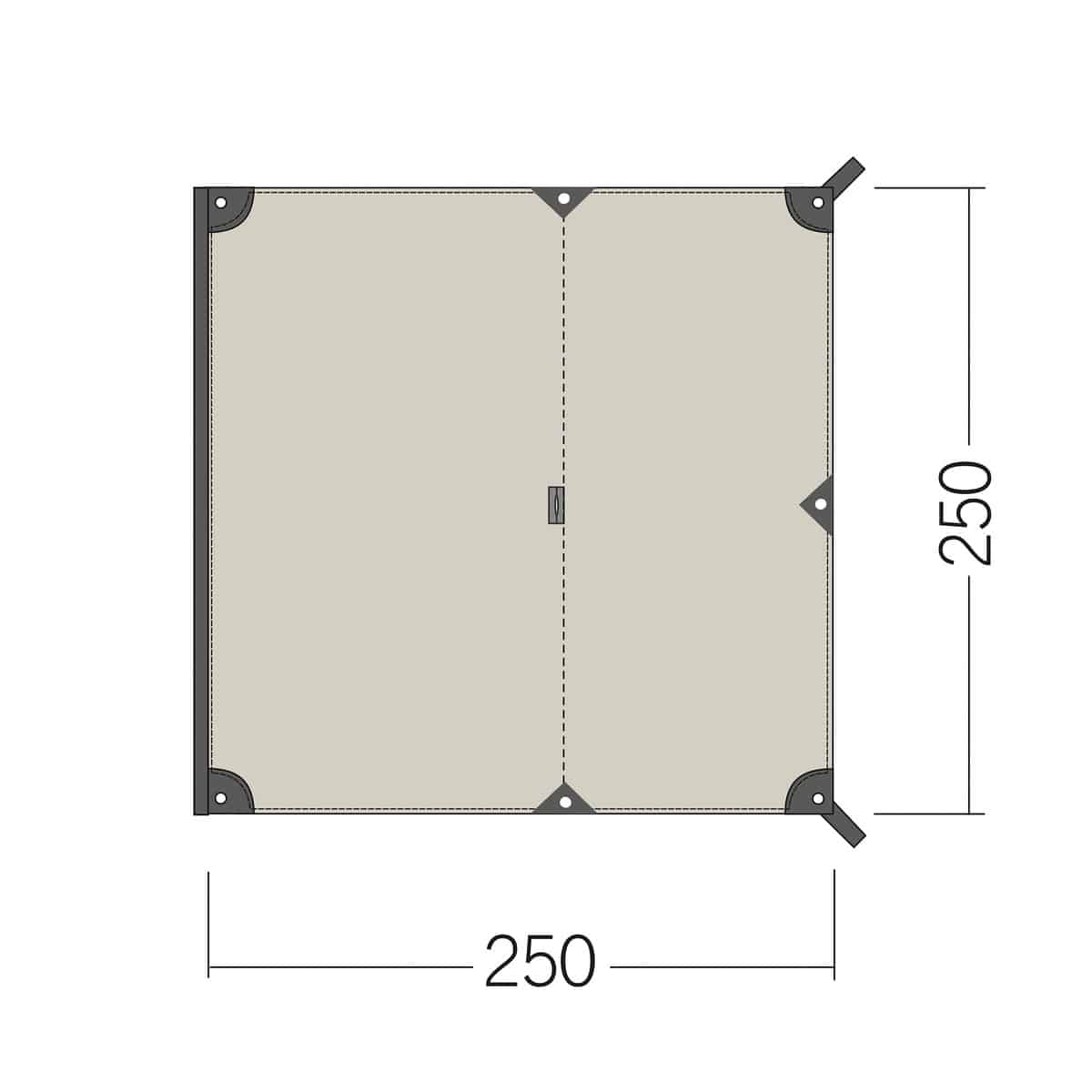 Tatonka Van Tarp TC Sand Beige Tarps im Camp4 kaufen