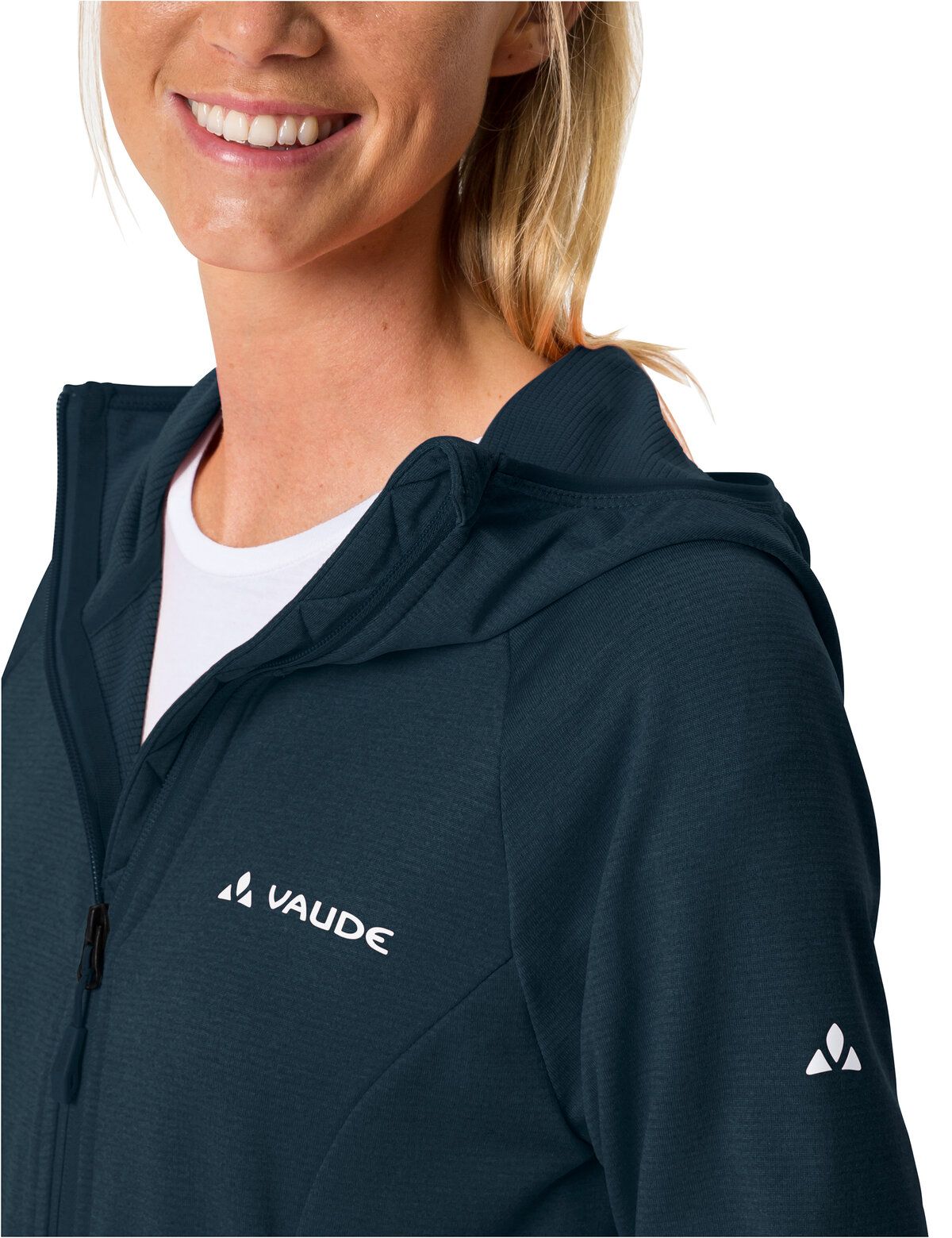 Vaude Tekoa Fleece Jacket W Dark Sea Fleecejacken im Camp4 kaufen