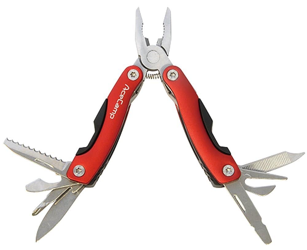 Munkees Edelstahl MultiTool rot Multi-Tools im Camp4 kaufen